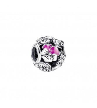 PANDORA 392238C00 Porta charm tipo bolso en plata de primera ley con ...